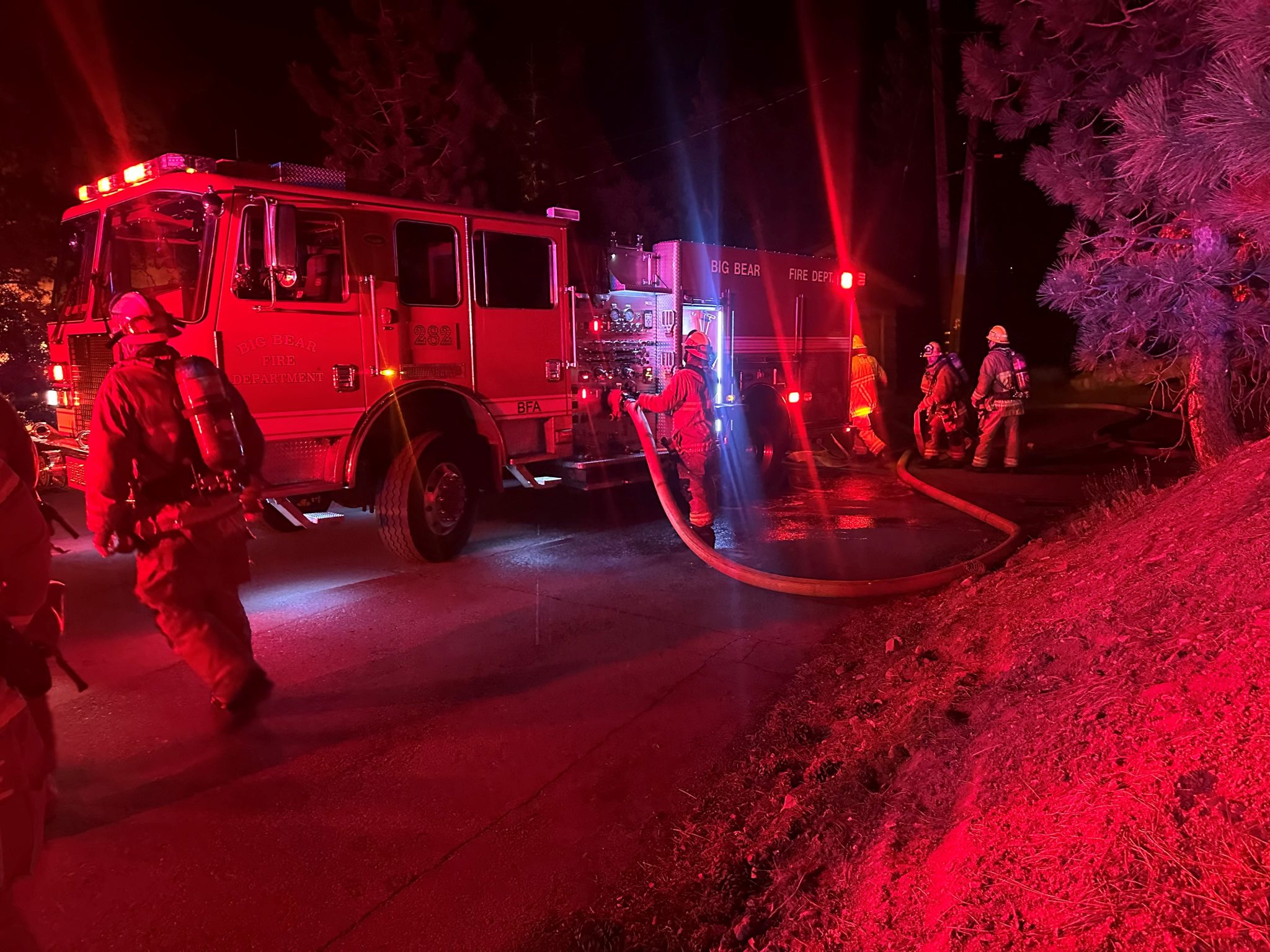 Two Back to Back Structure Fires