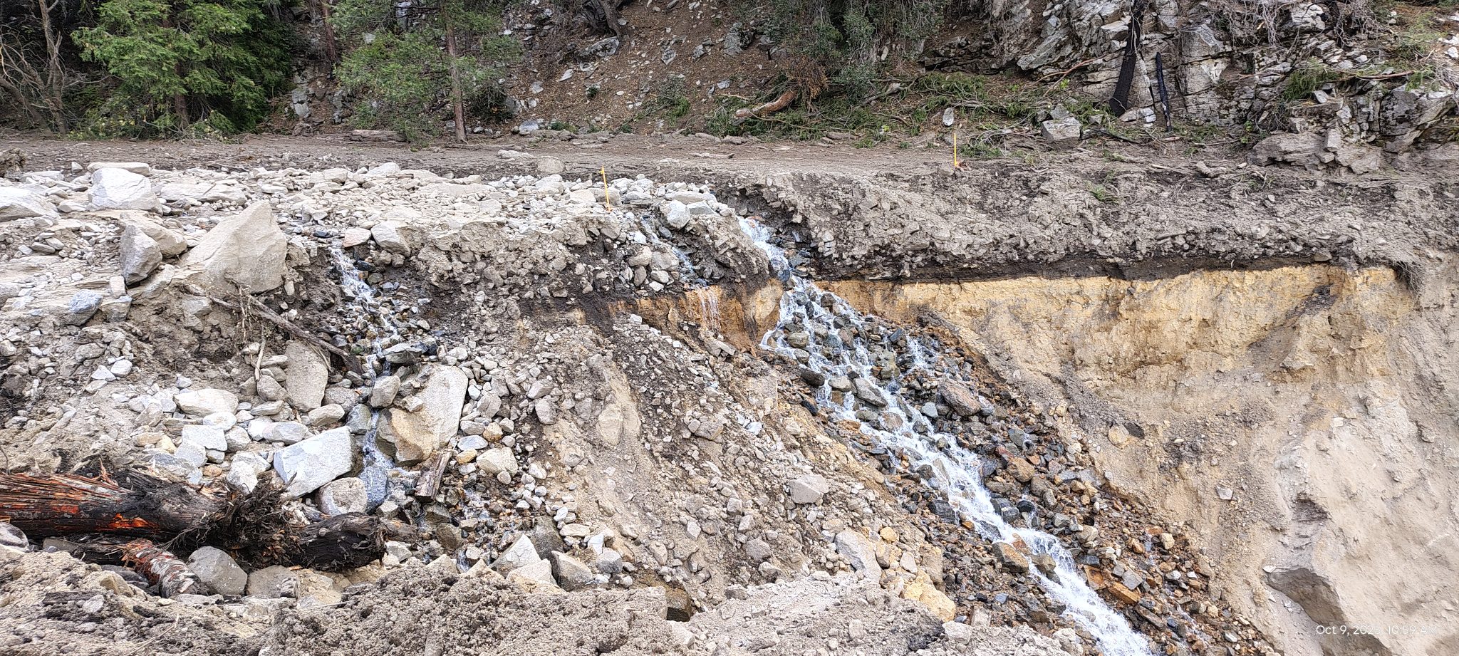 Highway 38 Remains Closed and Emergency Repairs are Underway
